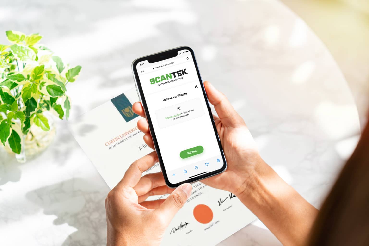 Fake education certification solution