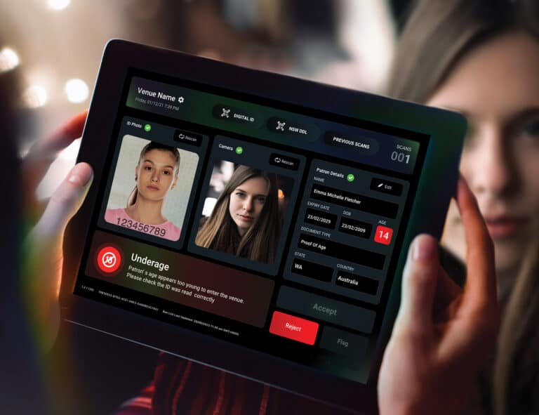 ID Verification Venue Entry